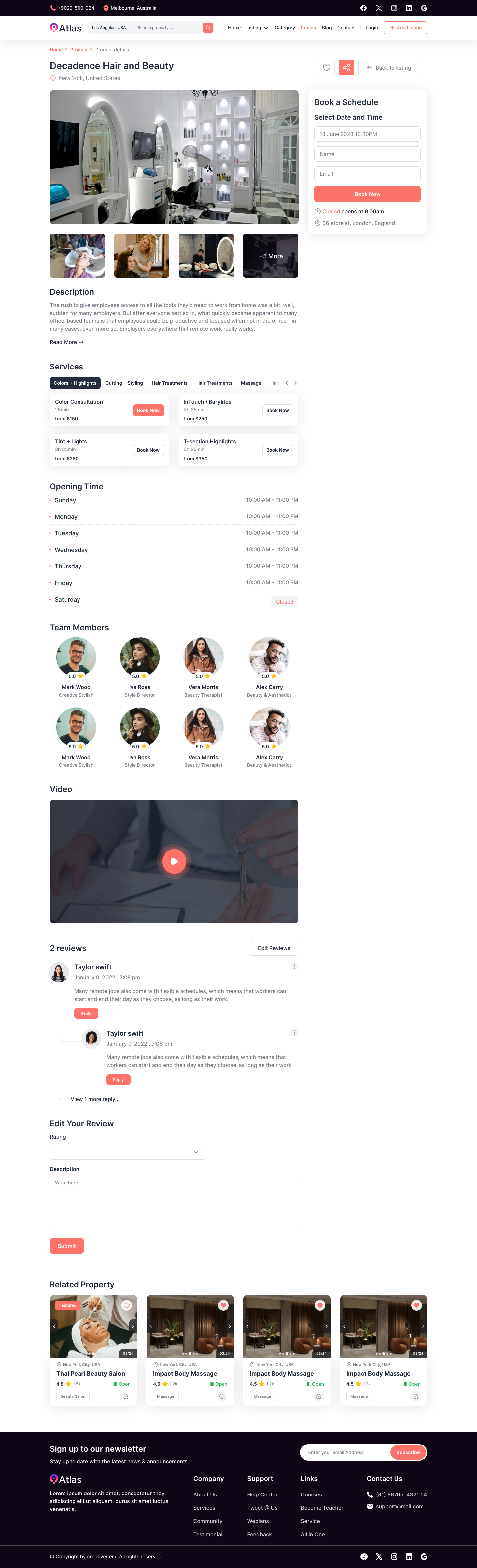 Atlas Laravel Business Directory Listing by Creativeitem | CodeCanyon
